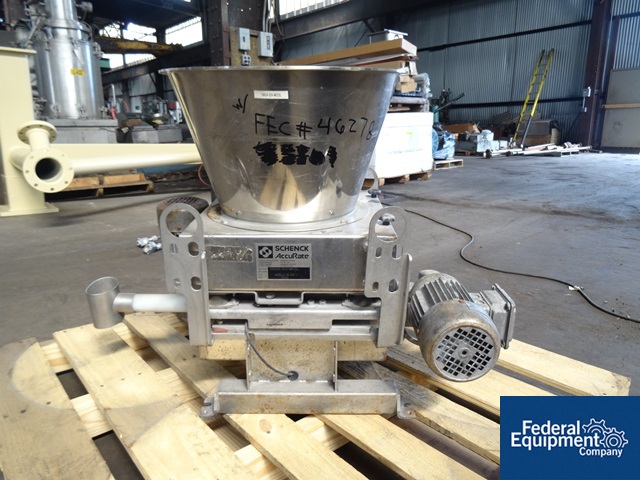 1.5" Schenk Gravimetric Feeder, S/S | Federal Equipment Company
