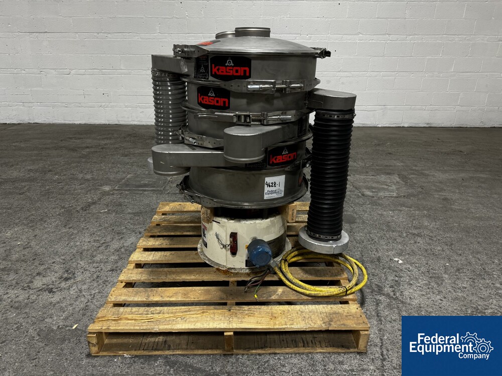 24" Kason Screen, S/S, 4 Deck | Federal Equipment Company