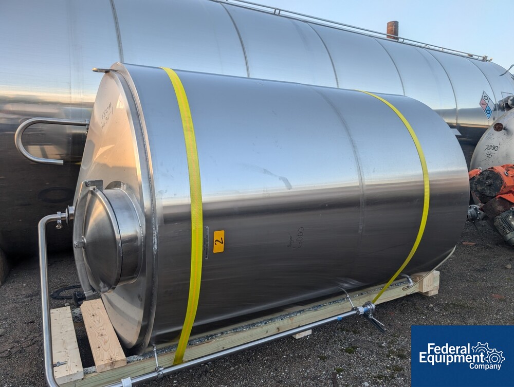 1,260 Gal DME Brewing Services Tank, 304 S/S | Federal Equipment Company