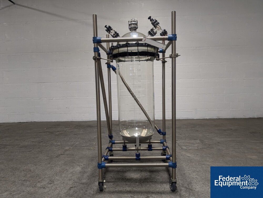 150 Liter QVF Chem Glass Receiver | Federal Equipment Company