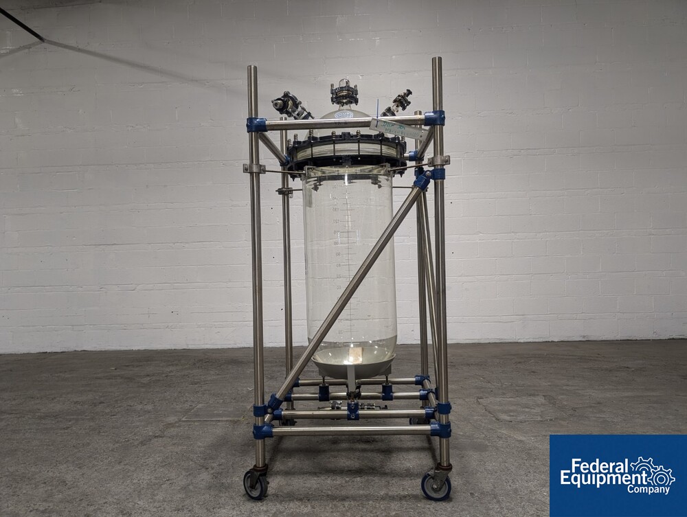 150 Liter QVF Glass Vacuum Receiver | Federal Equipment Company