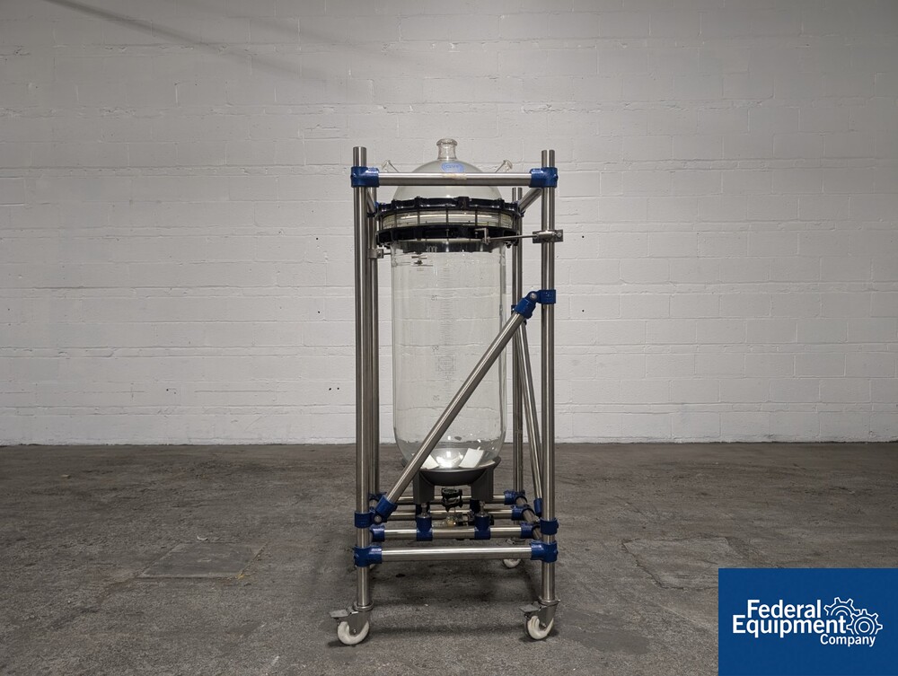 100 Liter QVF Glass Vacuum Receiver | Federal Equipment Company