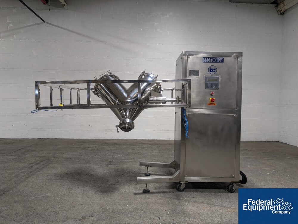 3 Cu.Ft. Bectochem V Blender, S/S | Federal Equipment Company