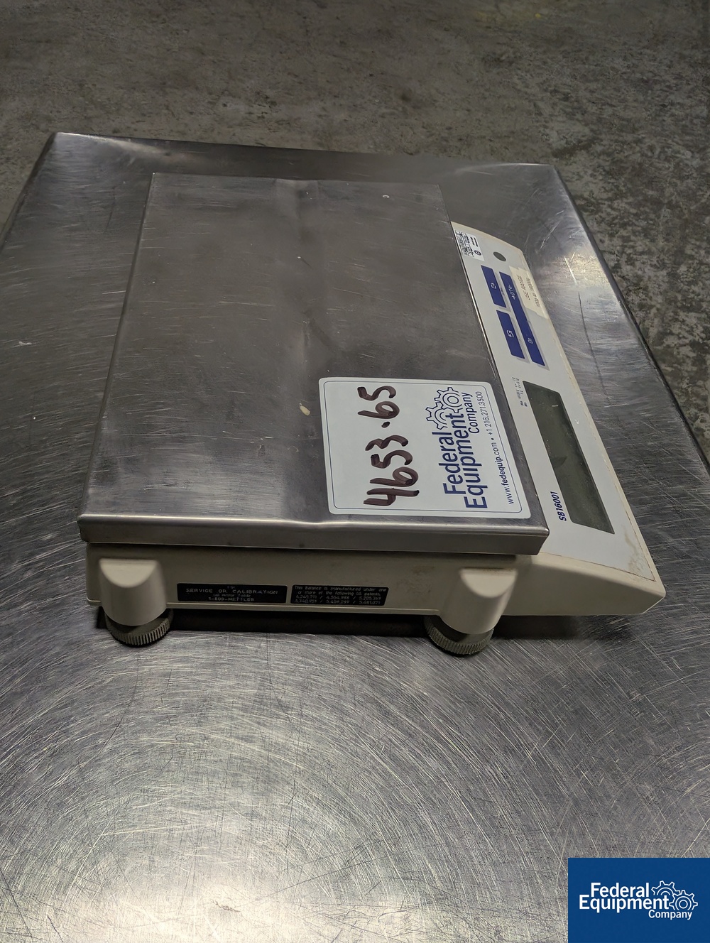 Mettler Toledo Lab Scale | Federal Equipment Company