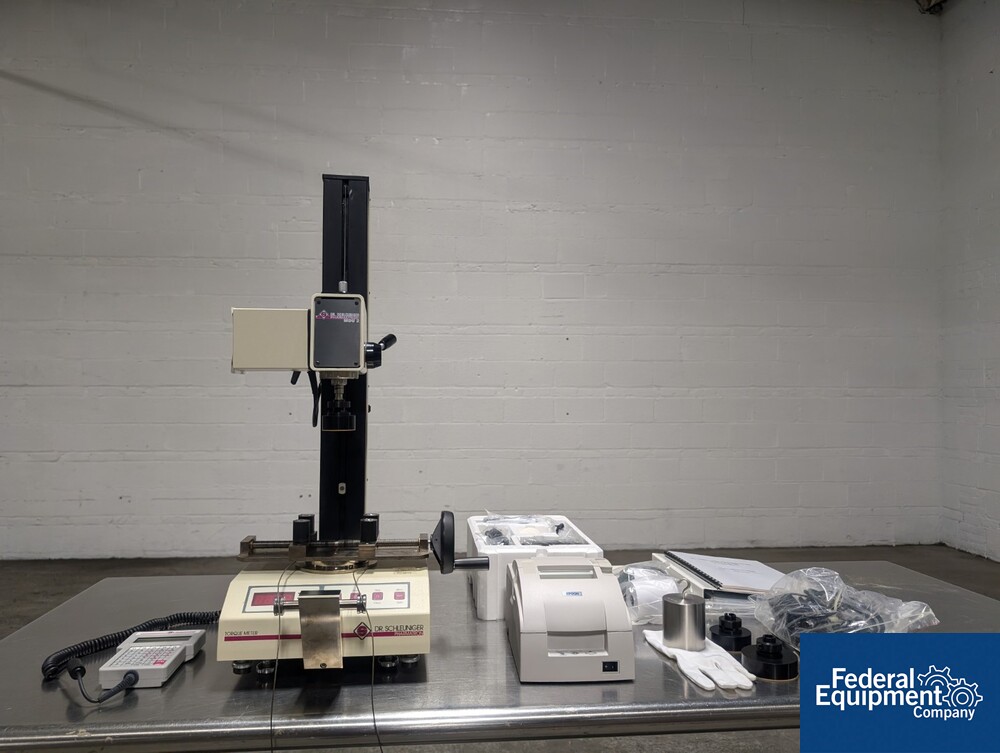Dr. Schleuniger Cap Torque Tester, Model TM 200 / MDU 2 | Federal ...