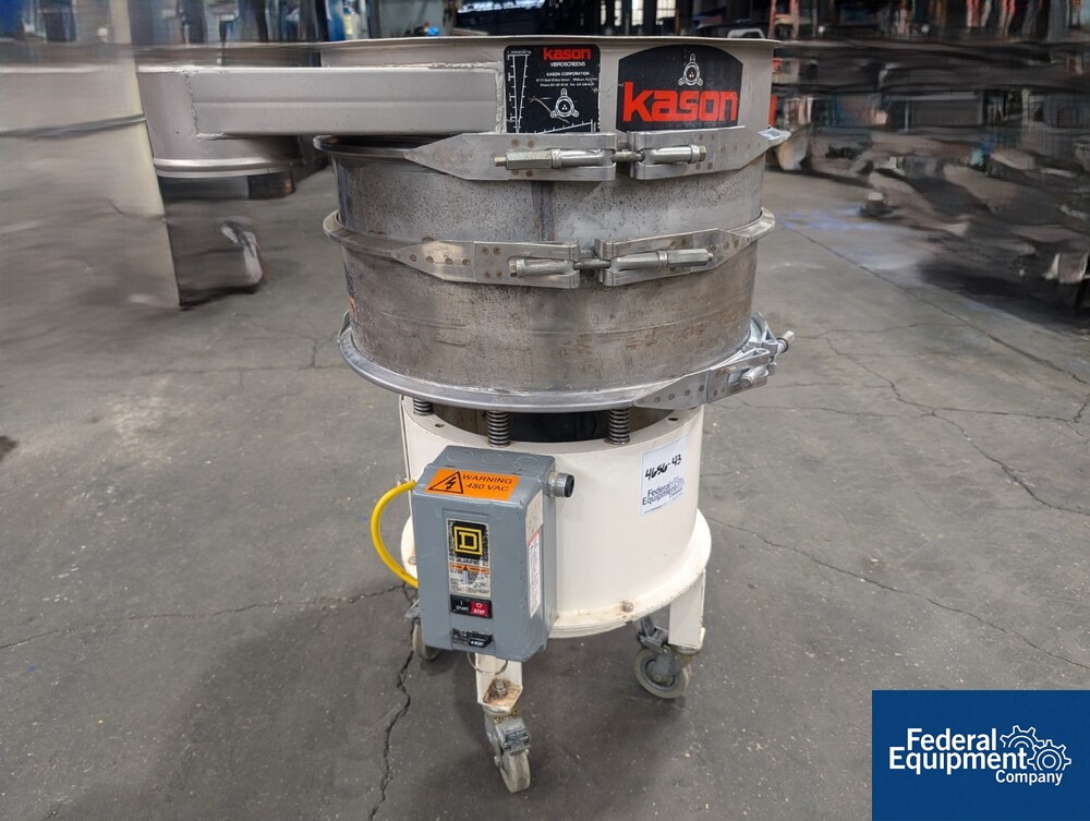 24" Kason Screen, Model K24-2-S, Single Deck | Federal Equipment Company