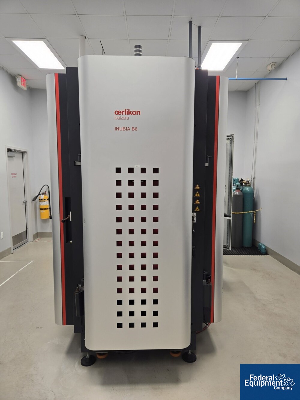 Oerlikon Balzers Coating System, Type INUBIA B6.1 | Federal Equipment ...