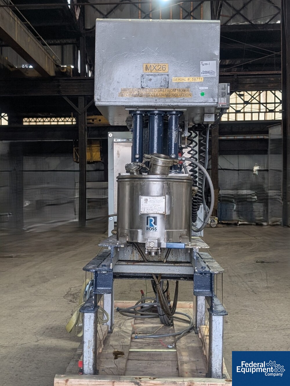 10 Gal Ross Planetary Mixer, Model PVM-10 | Federal Equipment Company