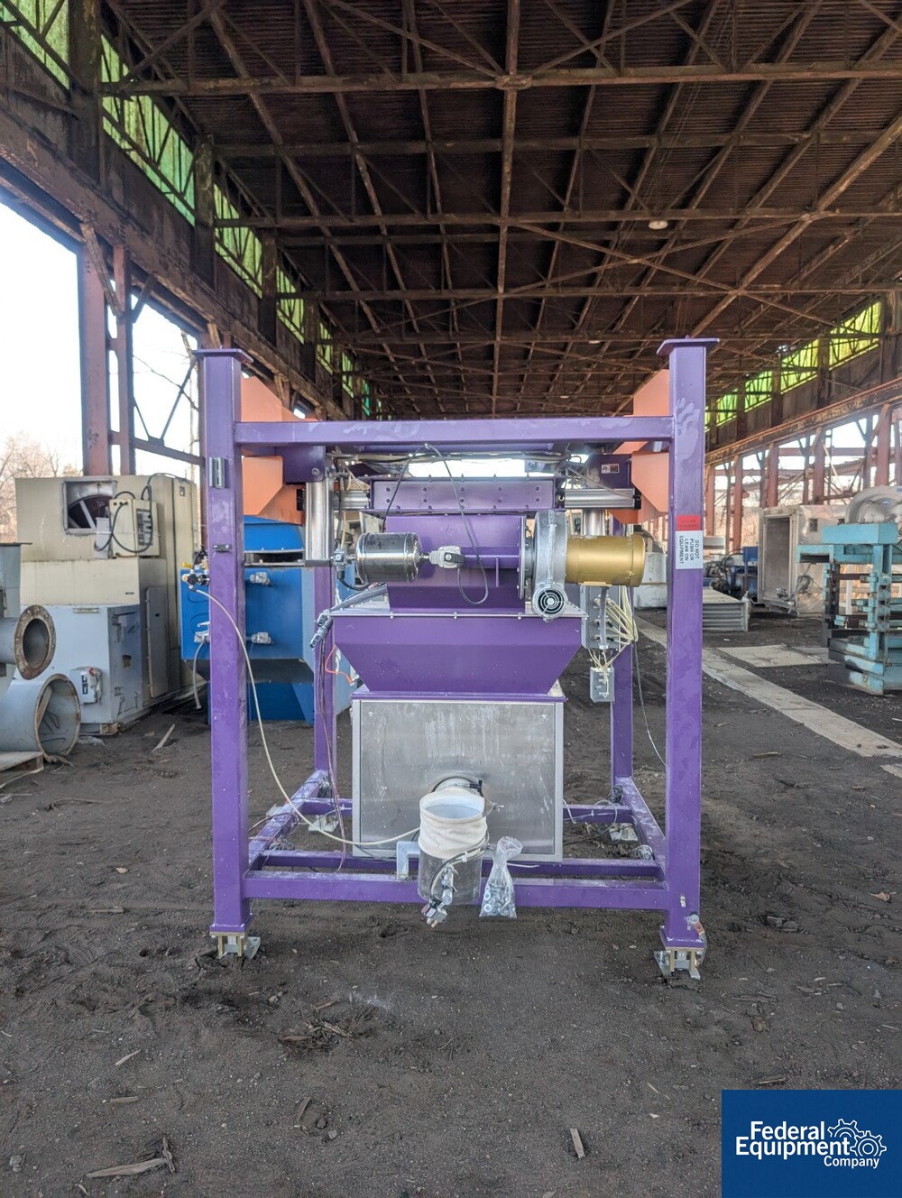 Hapman Bulk Bag Super Sack Unload Stand | Federal Equipment Company