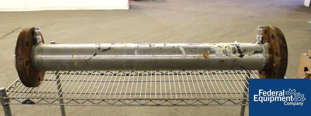 4" CHEMINEER STATIC MIXER, MODEL 4-KMS-6, S/S | Federal Equipment Company