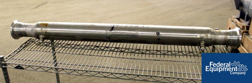 3.5" CHEMINEER STATIC MIXER, MODEL 4-10-321-6, S/S | Federal Equipment ...