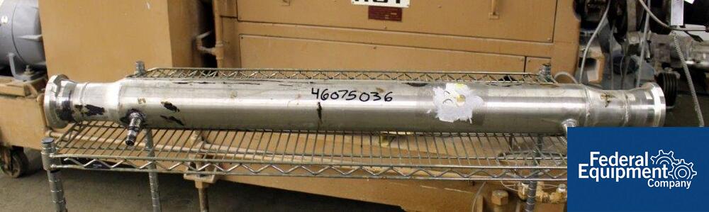 3.5" CHEMINEER STATIC MIXER, MODEL 4-10-321-6, S/S | Federal Equipment ...