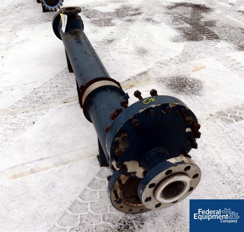 124 SQ FT ITT SHELL & TUBE HEAT EXCHANGER, C/S & SS, 100/300 | Federal ...