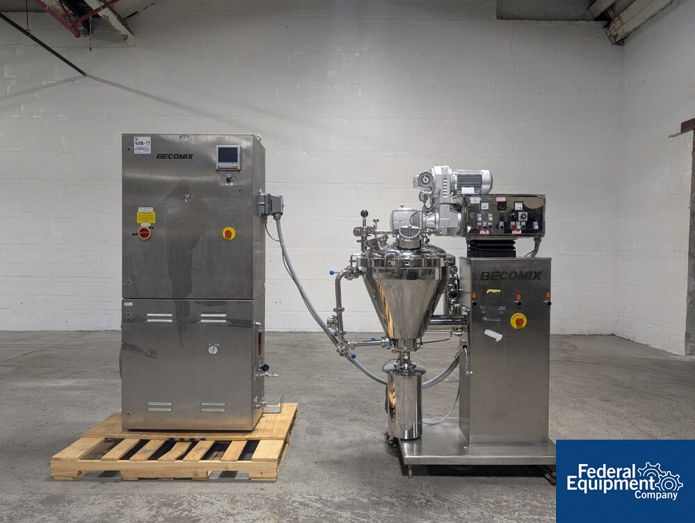 30 Liter Becomix Mixer Homogenizer, Model RW30, S/S | Federal Equipment ...