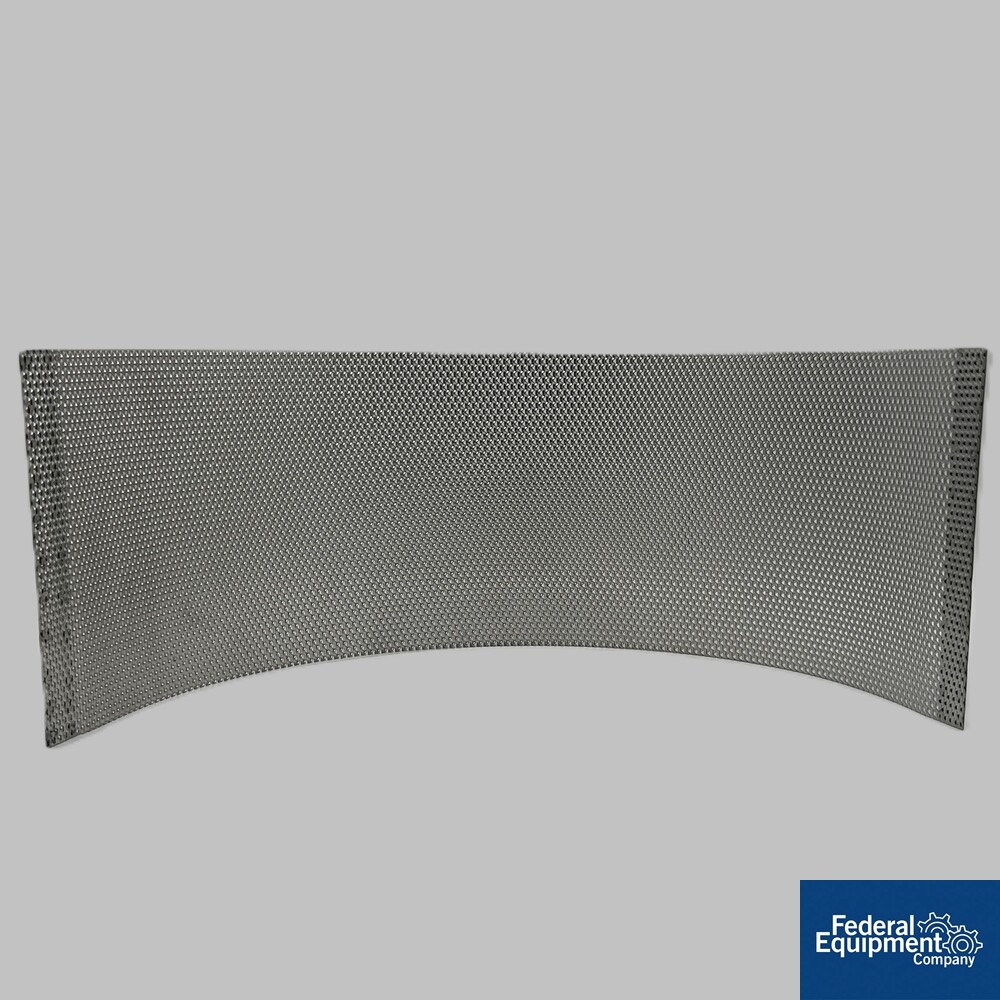 Rasping Screen for Fitzpatrick D6 Fitzmill, OEM Part# 15390210 ...