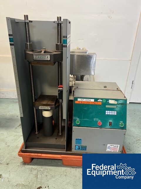 15 Ton Carver Platen Press, Model 3888.1DI0A00 | Federal Equipment Company