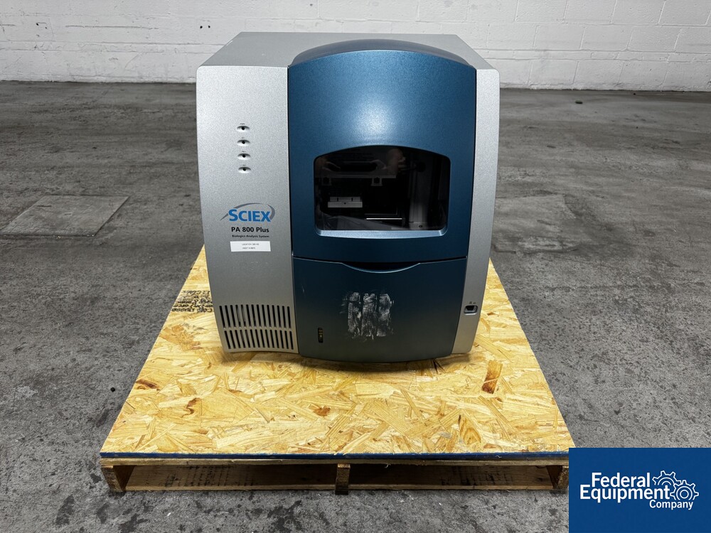 SCIEX PA800 Plus Protein Biologics Analysis System | Federal Equipment ...