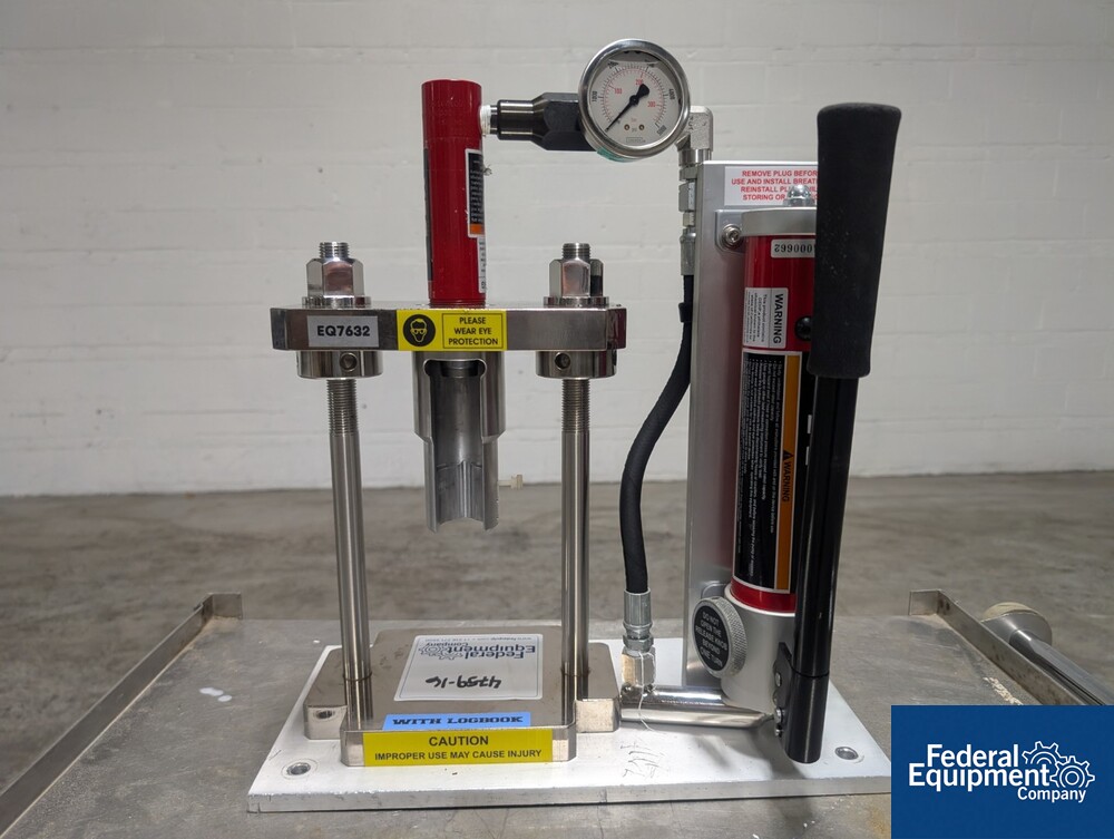 GlobePharma Single Station Tablet Press, Model MTCM-II | Federal Equipment Company