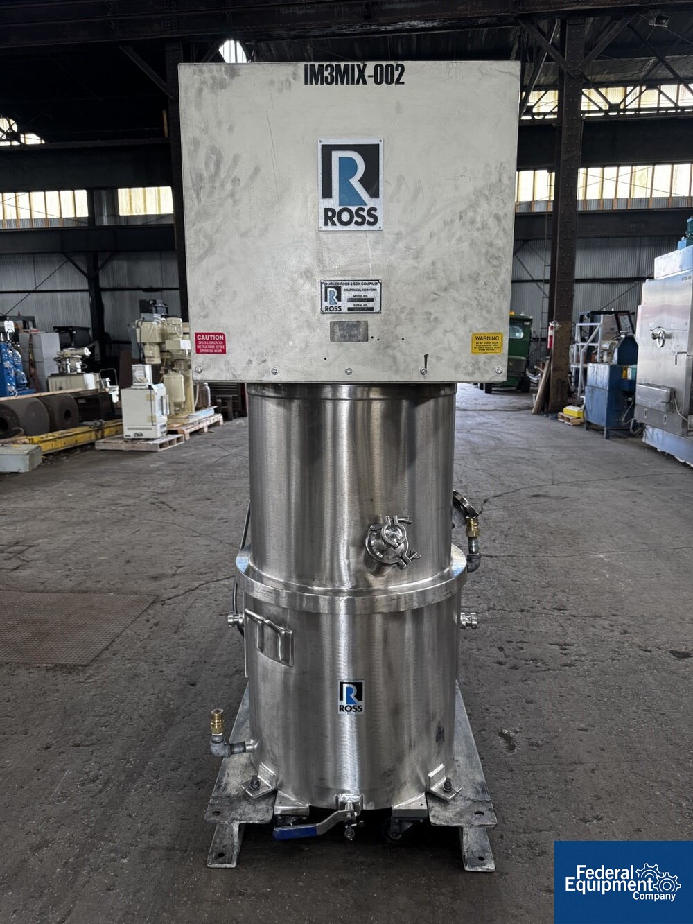 40 Gal Ross Double Planetary Mixer, S/S, Model PD-40 | Federal ...