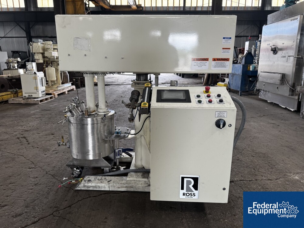 10 Gal Ross Multi Shaft Mixer, S/S, Model CDA-10 | Federal Equipment ...