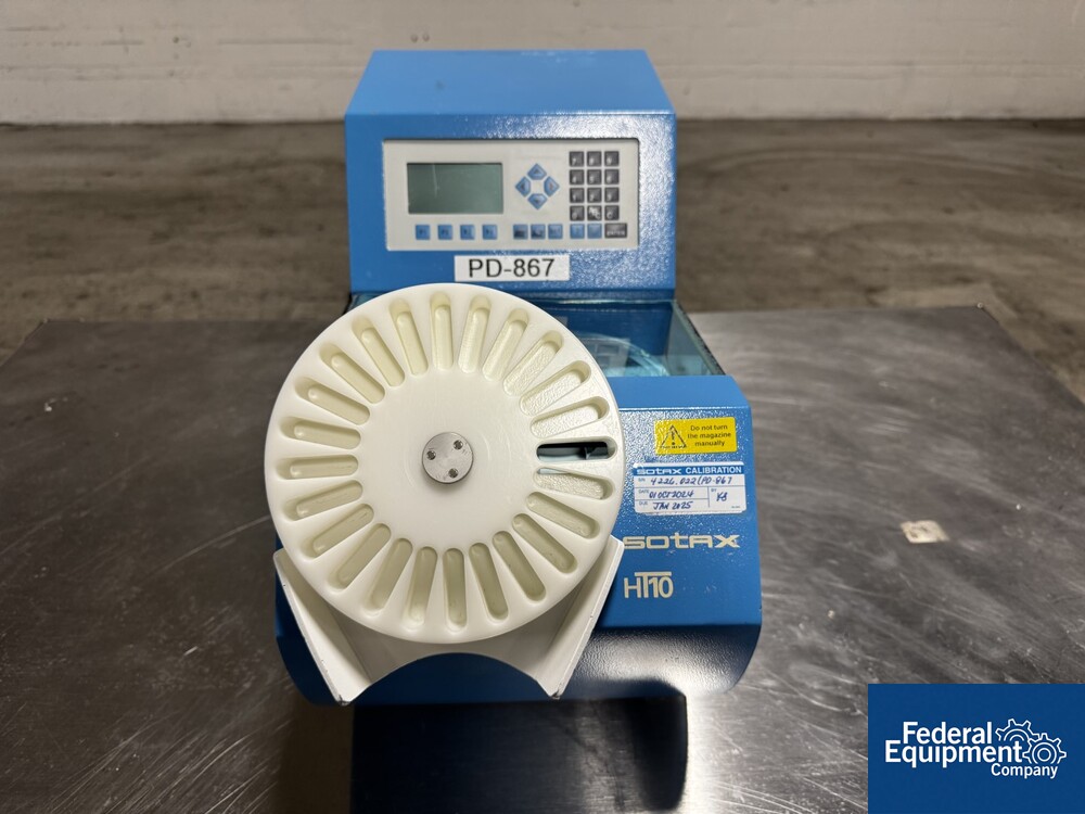 Sotax HT10. 500N Tablet Hardness Tester | Federal Equipment Company