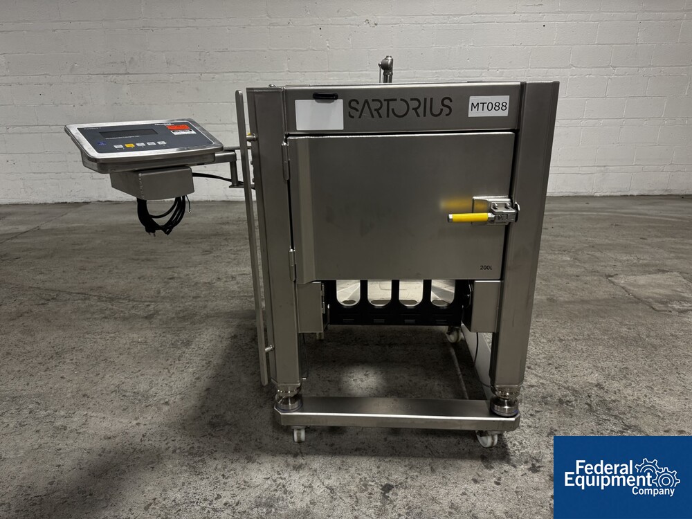 200 Liter Sartorius Palletank for Mixing Jacketed | Federal Equipment ...