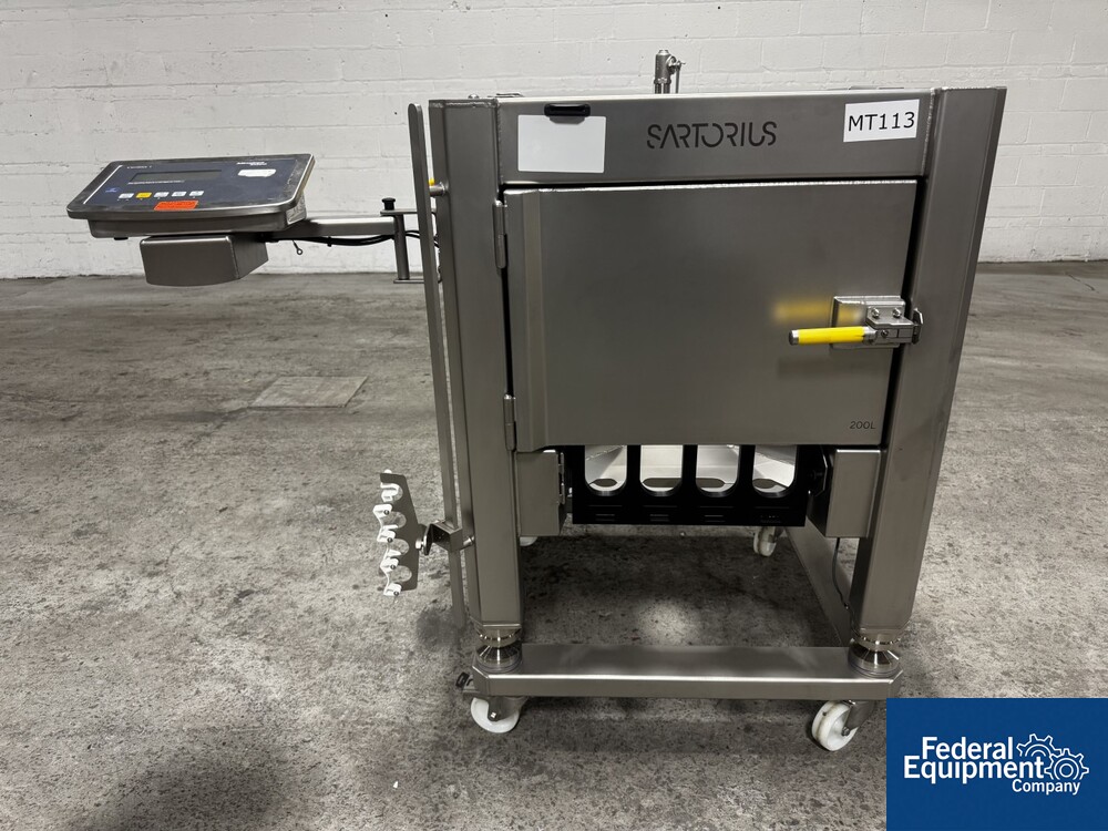 200 Liter Sartorius Palletank for Mixing Jacketed | Federal Equipment ...