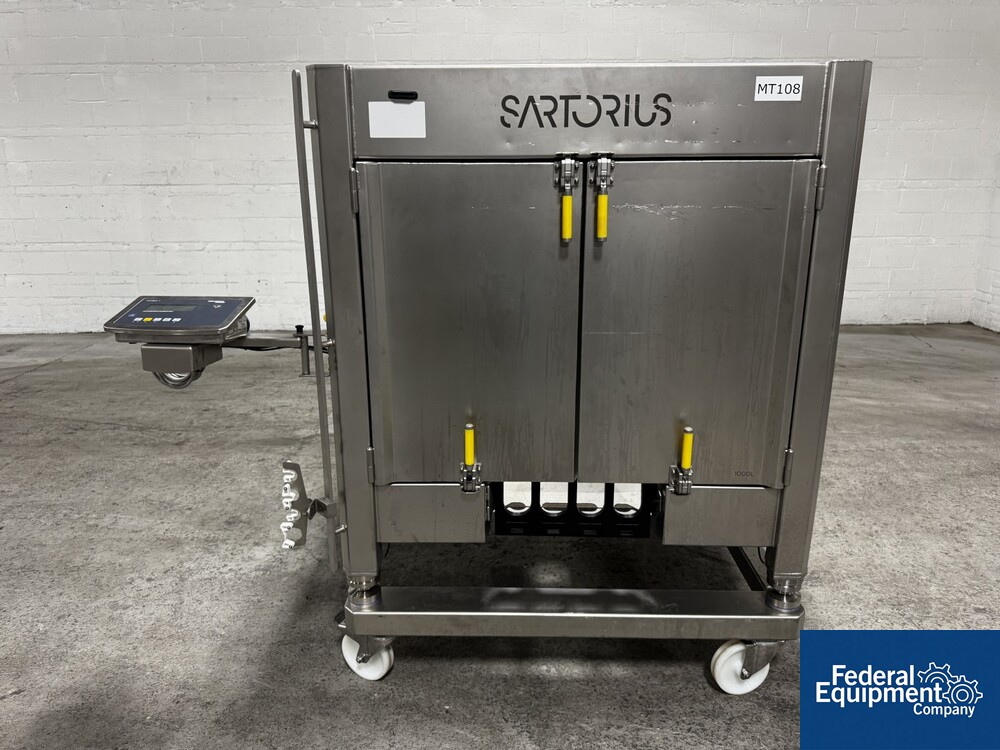 1,000 Liter Sartorius Palletank for Mixing Jacketed | Federal Equipment ...