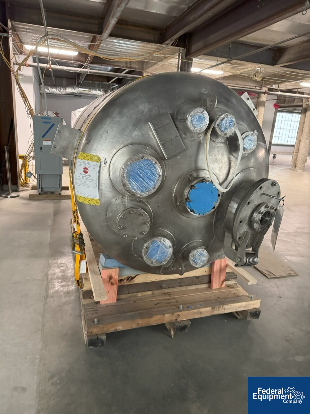500 Gal Four Corp Reactor, Hastelloy C22, 150/90# | Federal Equipment ...