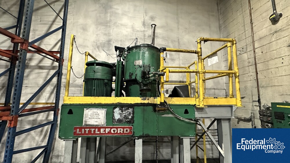 180 Liter Littleford High Intesity Mixer, Model CY-180, 50/25 HP ...