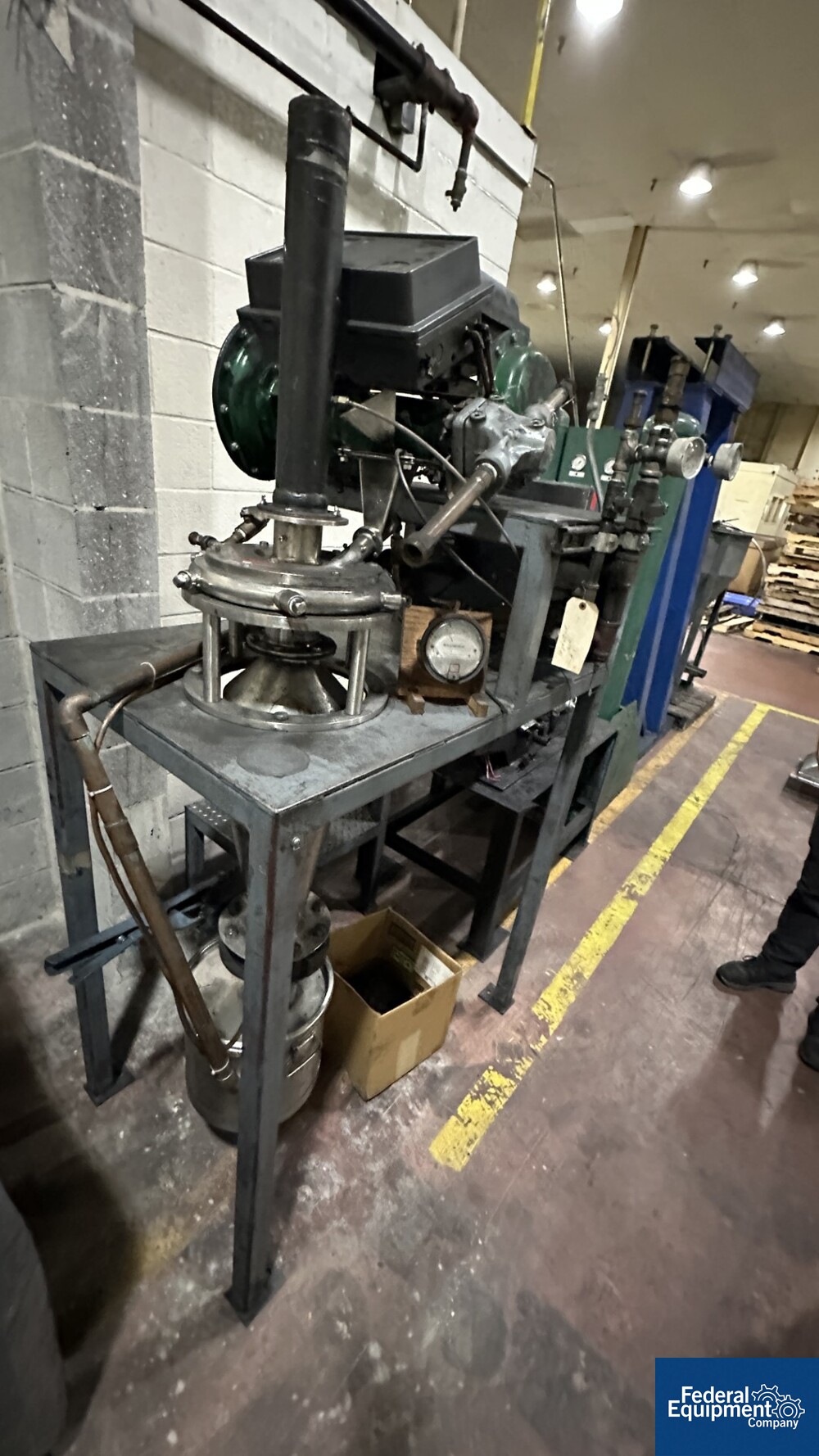 8" Sturtevant Jet Mill, S/S | Federal Equipment Company