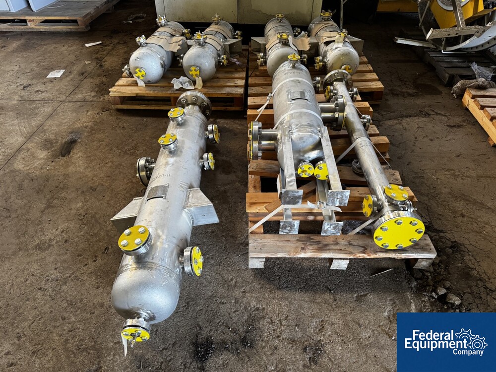 4" x 60" BE Peterson Distillation Column Reboiler Unit, 316 S/S, 200 ...