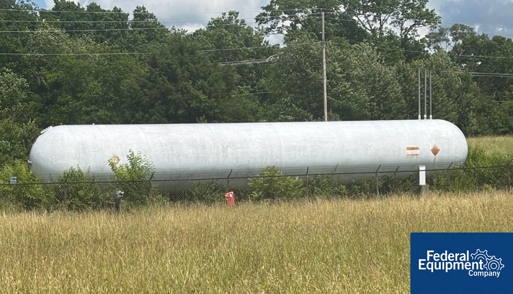 30,000 Gal Trinity Industries Carbon Steel Horizontal Propane Bullet ...