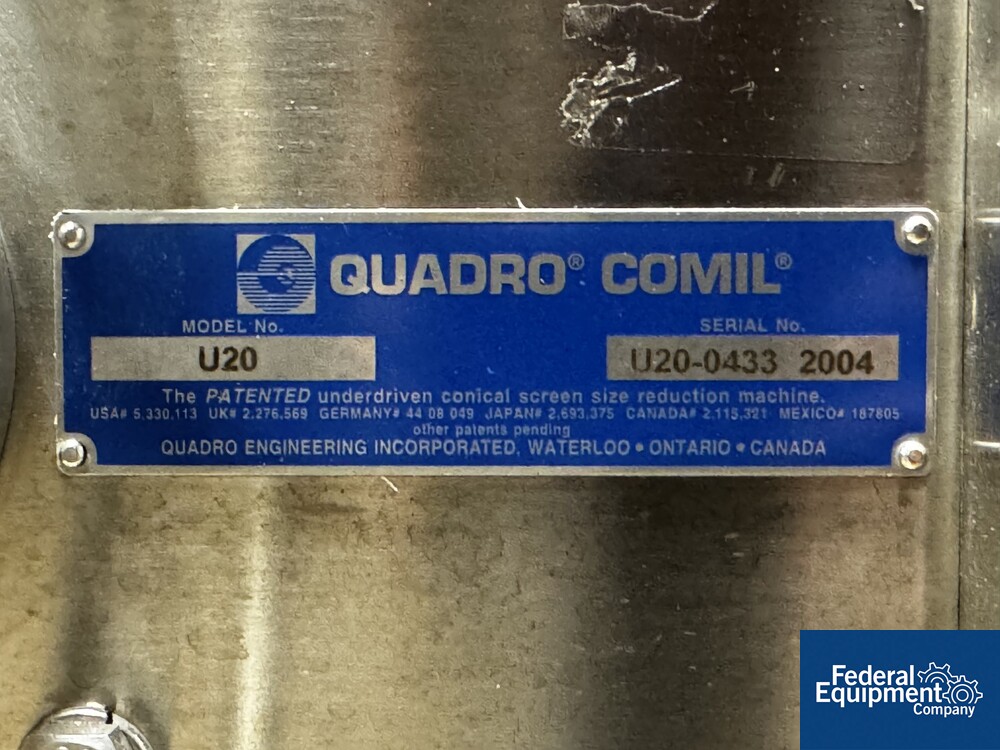 Quadro Comil, Model U20, | Federal Equipment Company