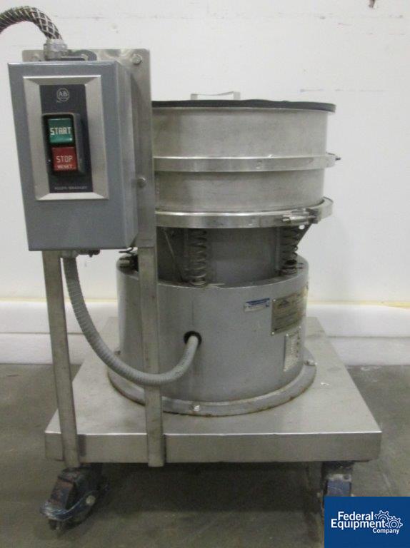 18" SWECO SCREEN, S/S, SINGLE DECK | Federal Equipment Company