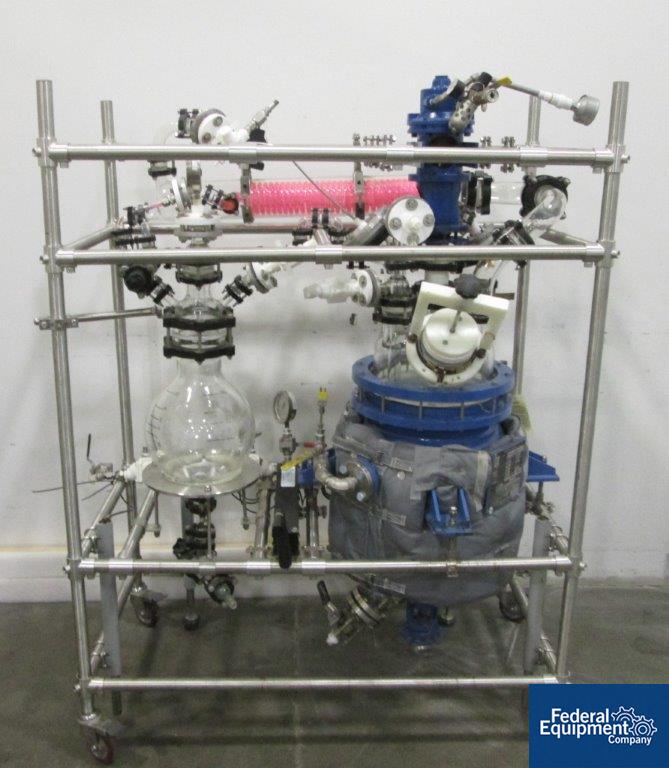 25 LITER DEDIETRICH KILO LAB GLASS REACTOR SYSTEM, FV/90# | Federal ...