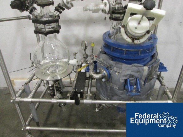 25 LITER DEDIETRICH KILO LAB GLASS REACTOR SYSTEM, FV/90# | Federal ...