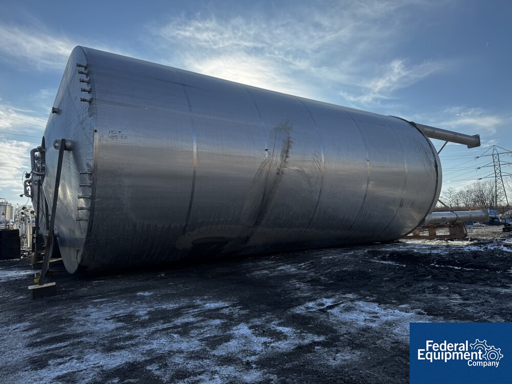 31,372 Gal M Roth GmbH Storage Tank, 304 S/S | Federal Equipment Company