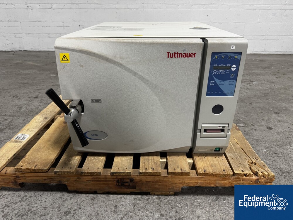 Tuttnauer Autoclave, Model 3870EA, | Federal Equipment Company