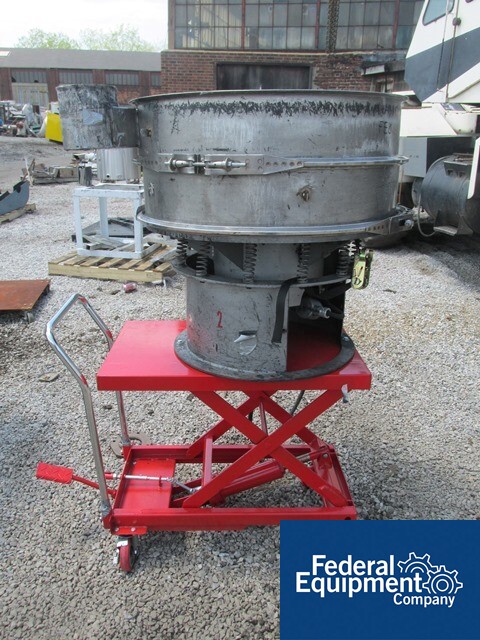 30" SWECO SCREEN, S/S, SINGLE DECK | Federal Equipment Company
