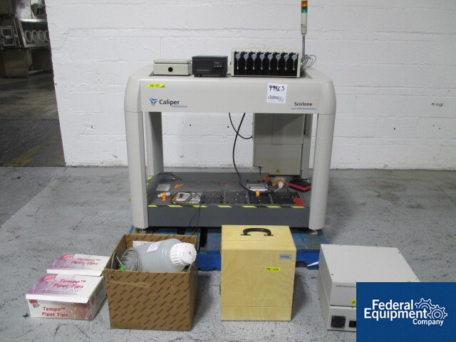 CALIPER SCICLONE LIQUID HANDLING SYSTEM ALH 3000 | Federal Equipment ...