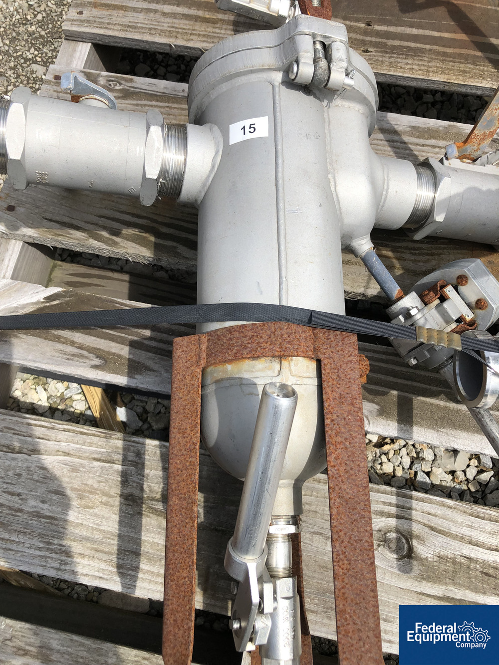 4" FSI Basket Filter, 304 S/S | Federal Equipment Company