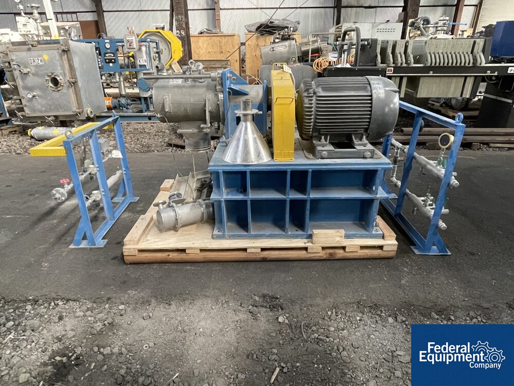 Hosokawa Micron Nobilta Mixer, Model NOB-300, 304 S/S, 40 HP | Federal ...