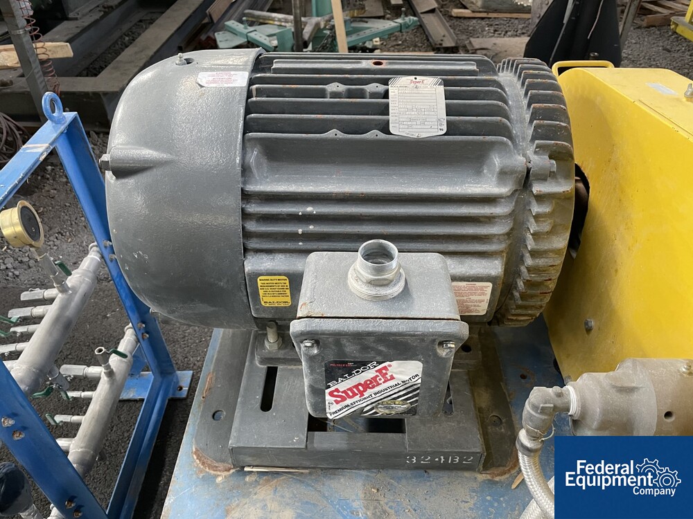 Hosokawa Micron Nobilta Mixer, Model NOB-300, 304 S/S, 40 HP | Federal ...