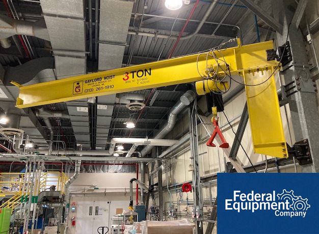 3 Ton Crane | Federal Equipment Company
