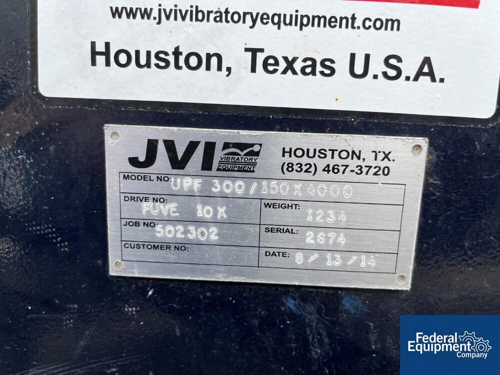 JVI Vibratory Conveyor | Federal Equipment Company