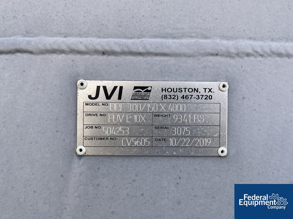 JVI Vibratory Conveyor | Federal Equipment Company