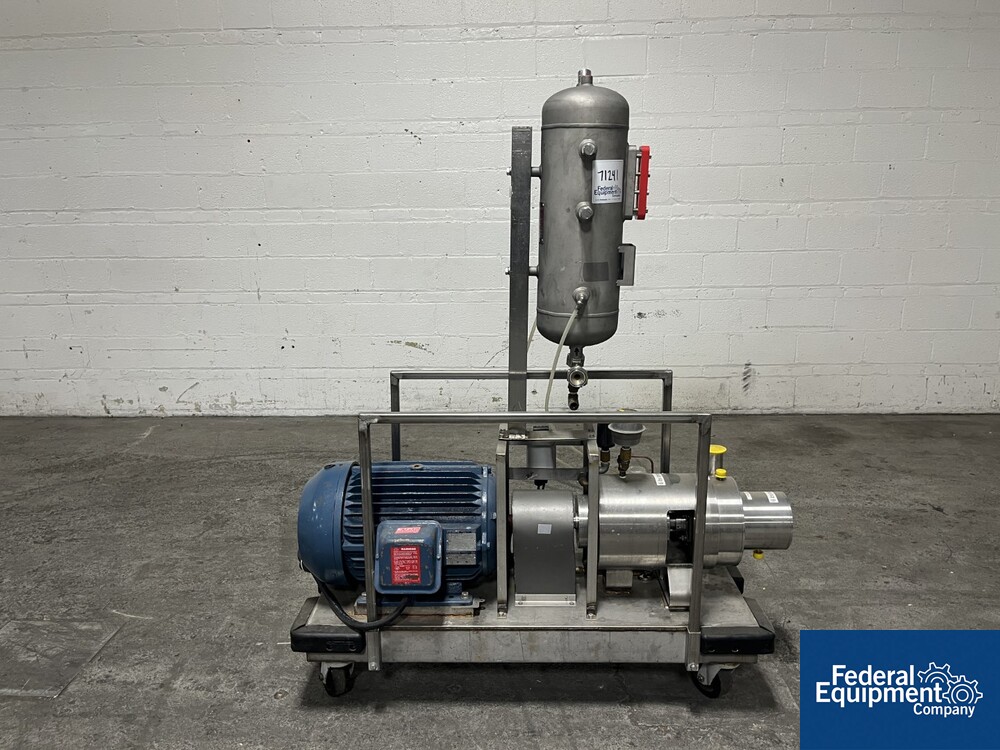 30 HP Inline High Sheer Homogenizer Mill, S/S | Federal Equipment Company