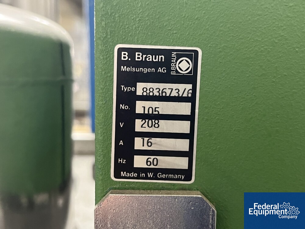Braun 100 Liter Fermenter, model U100 | Federal Equipment Company
