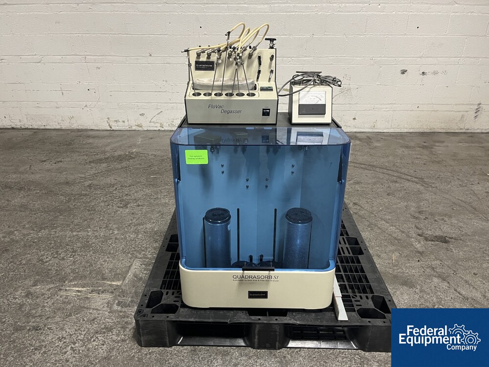 Quantachrome Surface Area and Pore Size Analyzer, Model Quadrasorb-SI ...